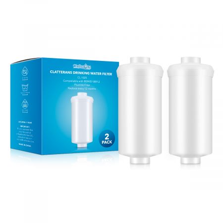 Clatterans CL-1025 Replacement Water Filter for PF-2 Berkey Fluoride ...
